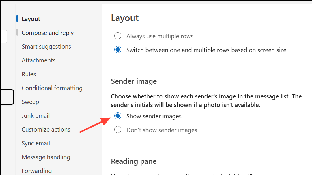 How to Show Sender's Image in New Outlook