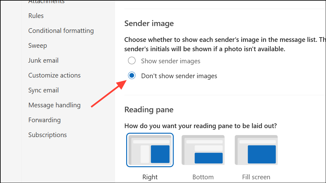 How to Show Sender's Image in New Outlook