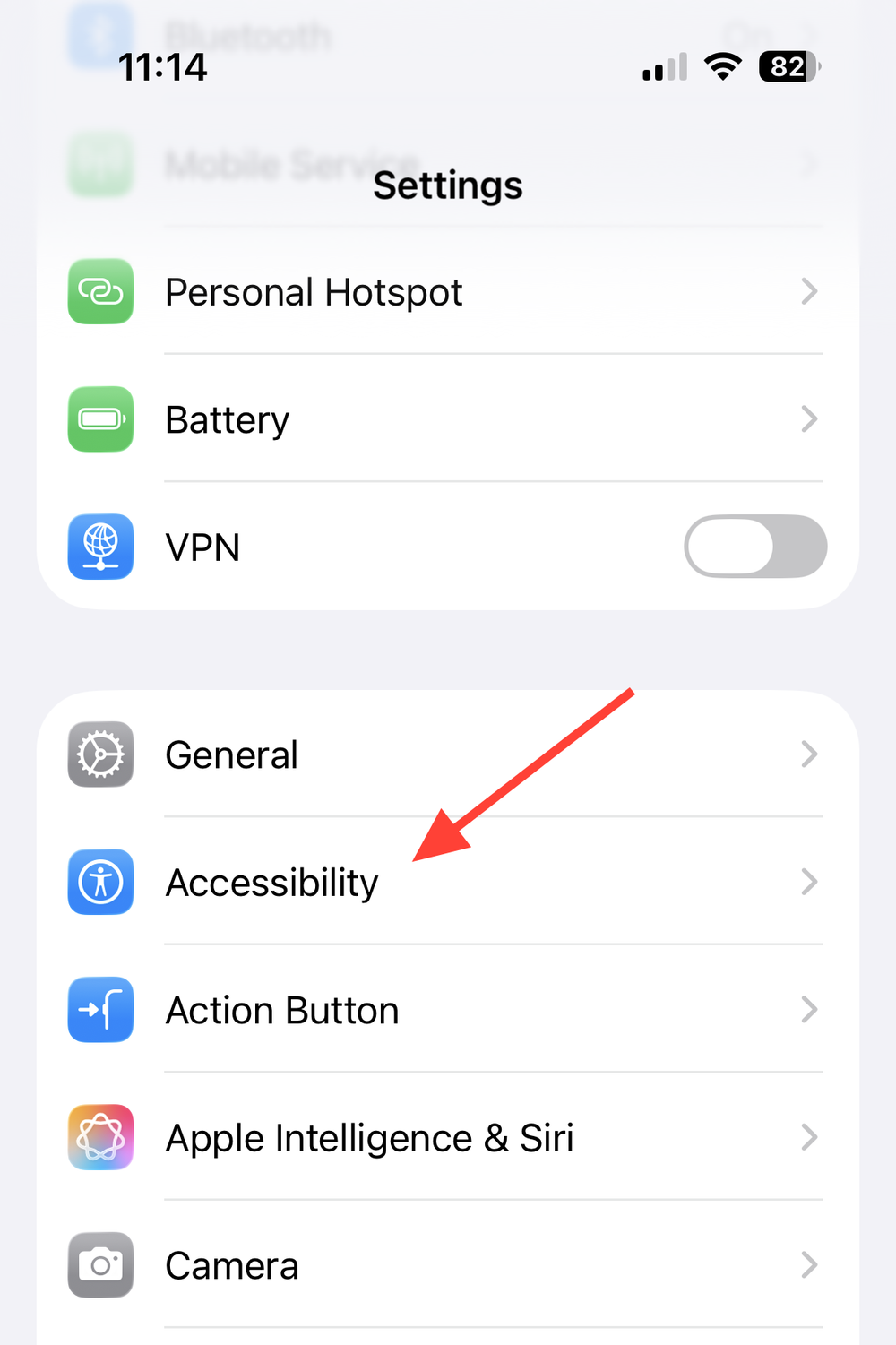 Reduce transparency to change Liquid Glass effects in iOS 26