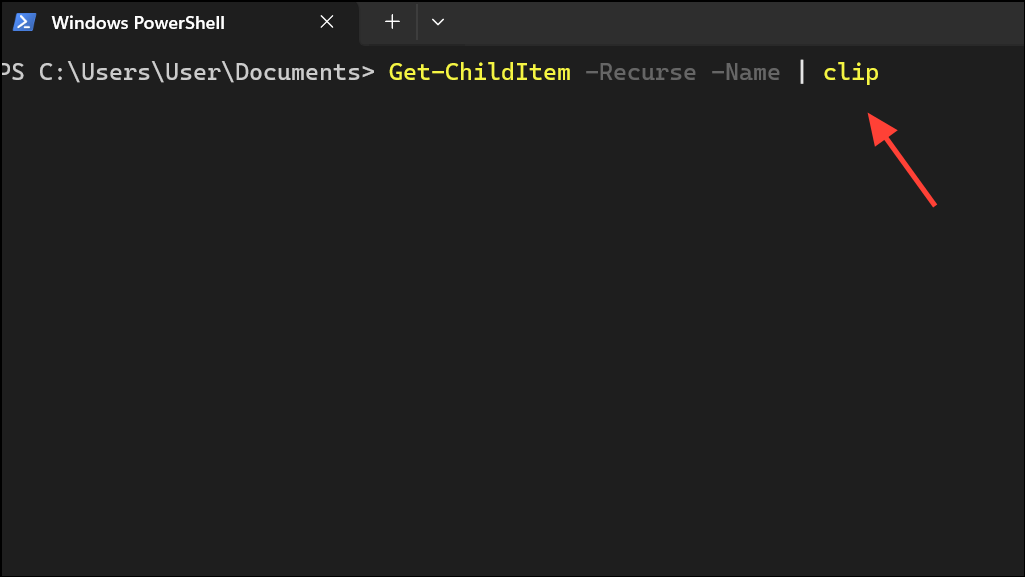 How to Copy List of File and Folder Names to Clipboard in Windows 11