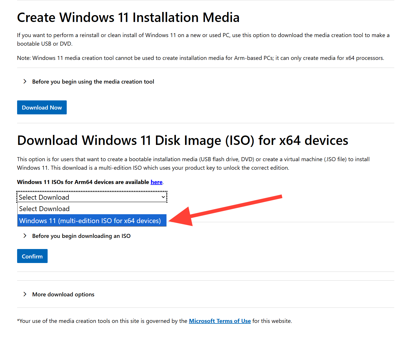 Windows 11 25H2 ISO (64‑bit) — how to download from Microsoft