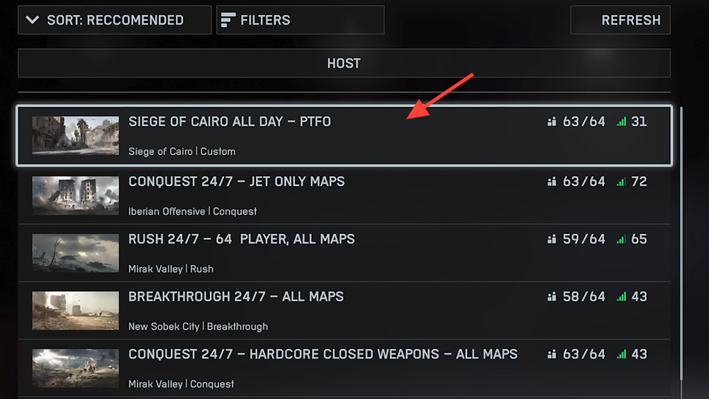Battlefield 6 experience codes — best Portal servers and how to use them