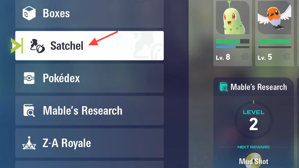 Pokemon Legends: Z-A — Break boulders and open blocked routes