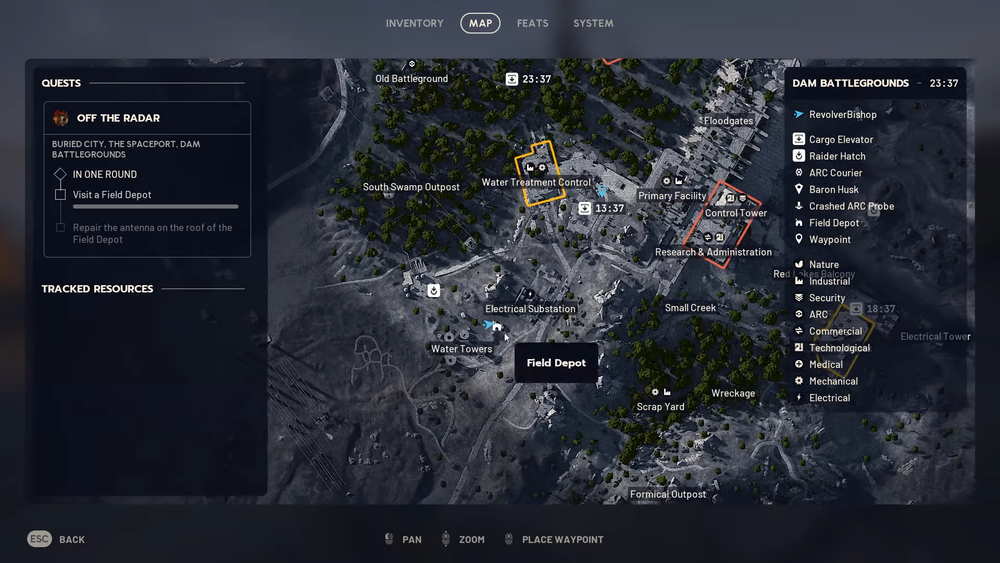 ARC Raiders Off The Radar — Field Depot location and antenna repair