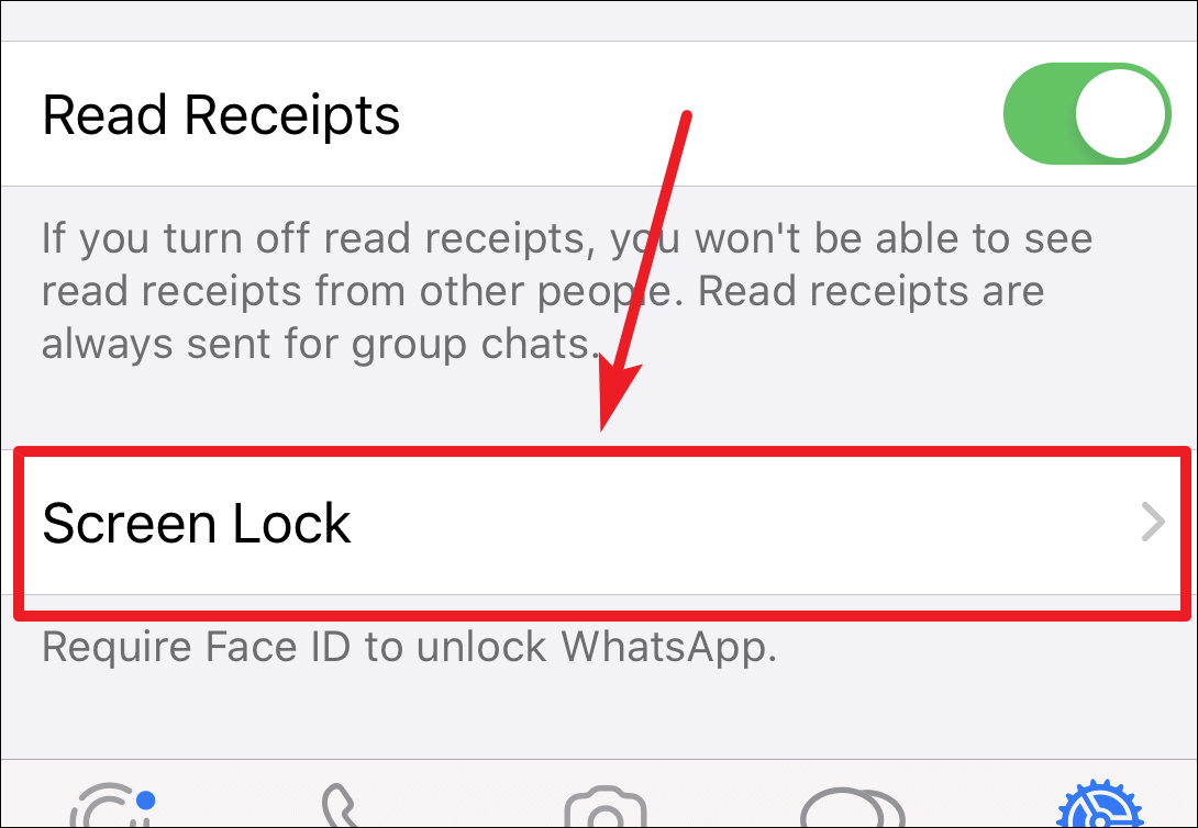 How to Disable Face ID on WhatsApp
