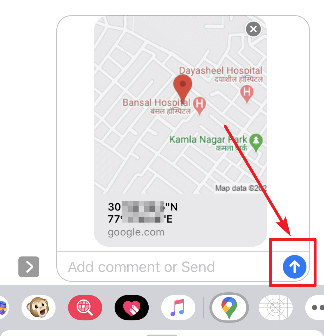 How to Send Location in iMessage on iPhone