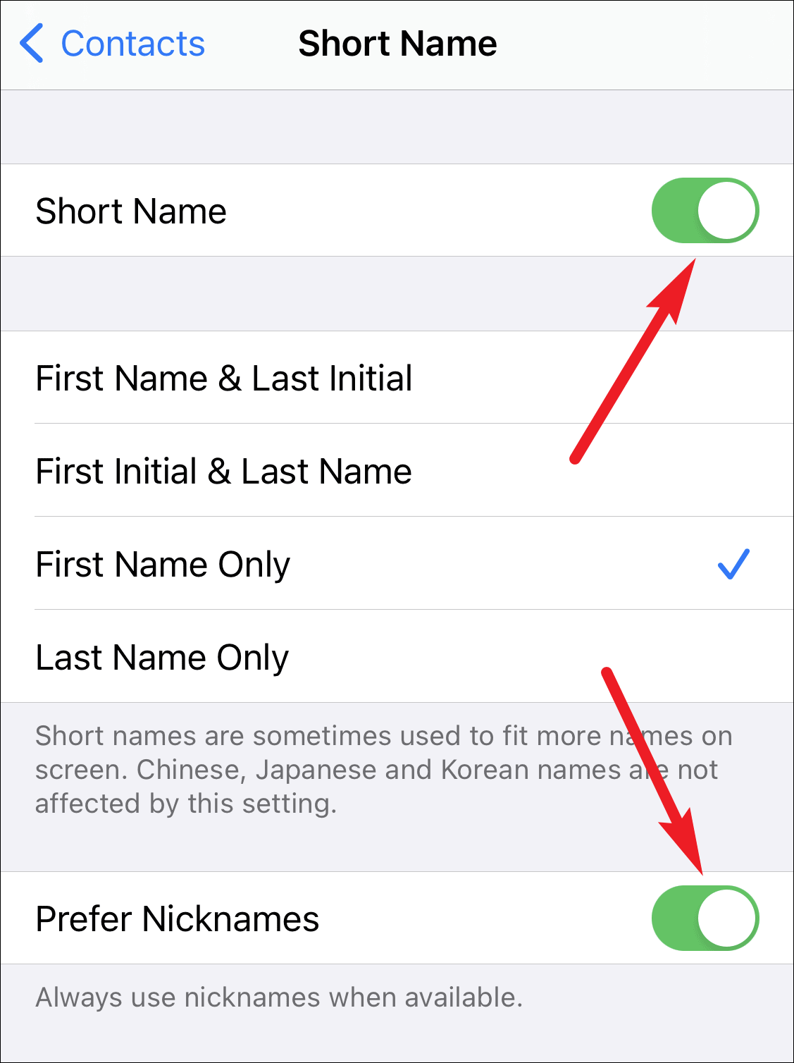 How to Fix Names not Showing up in iMessage