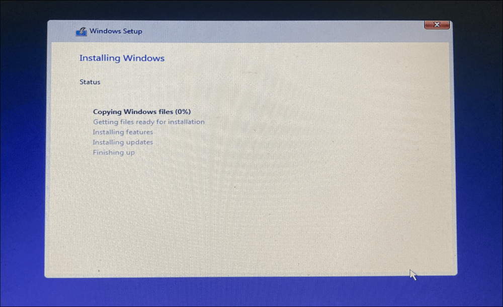 How to Install Windows 11 from USB