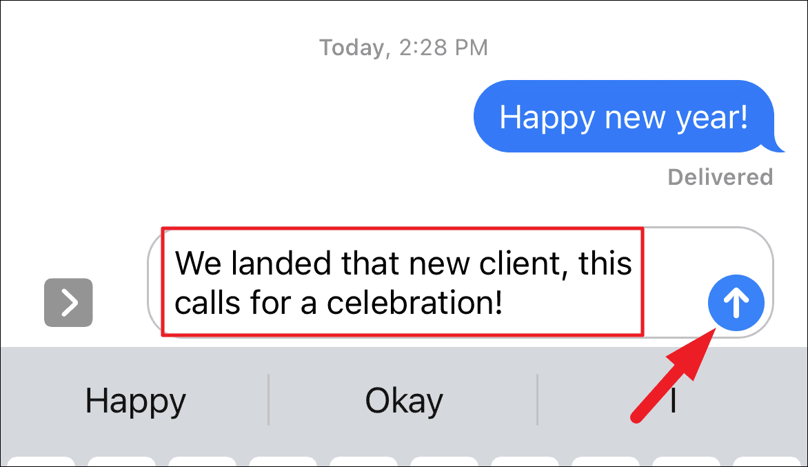 How to Send Fireworks in iMessage