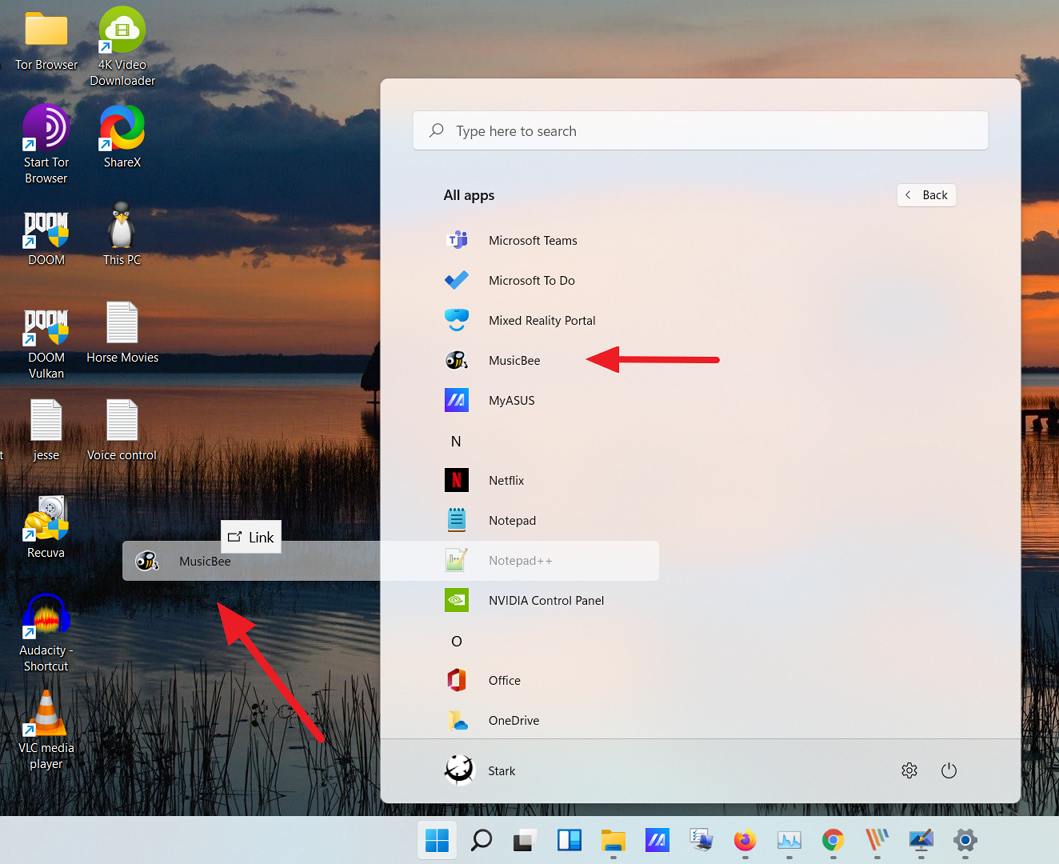 How to Add Apps to Desktop in Windows 11