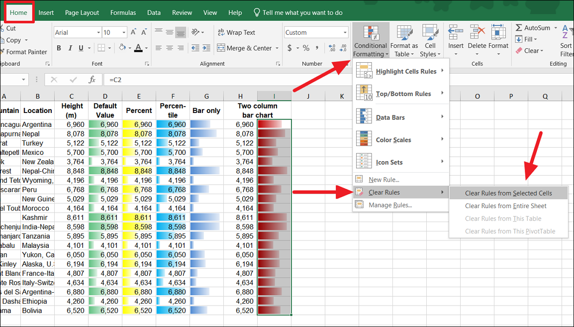 How to Clear Formatting in Excel