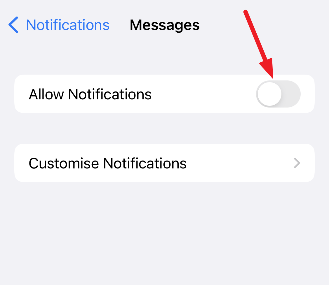 How to Turn Off or Silence iMessage Notifications on iPhone
