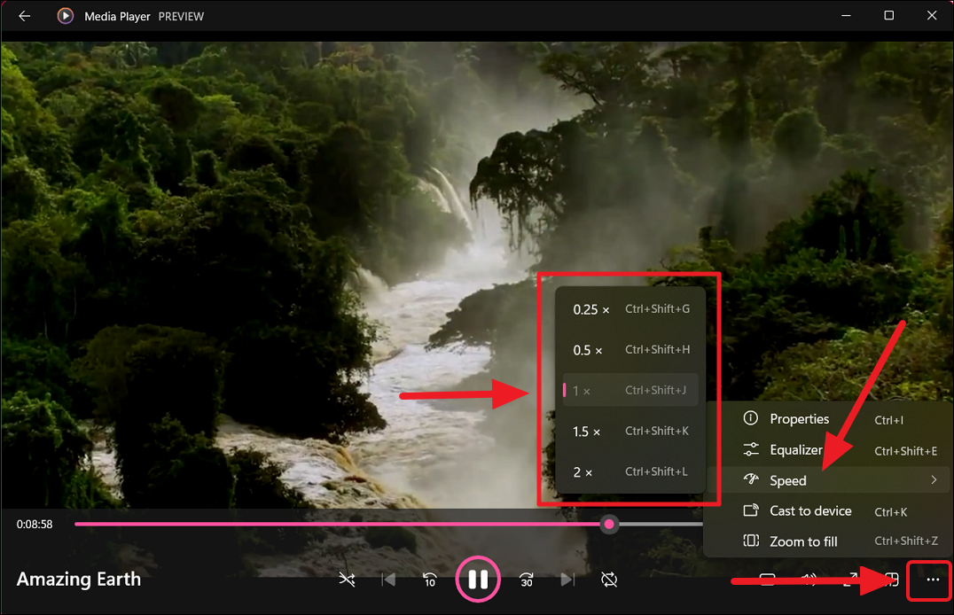How to Use Media Player app in Windows 11