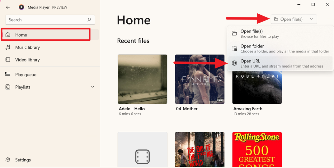 How to Use Media Player app in Windows 11