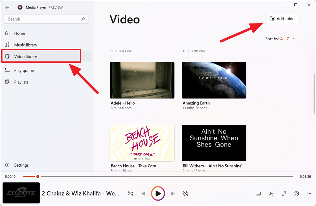 How to Use Media Player app in Windows 11