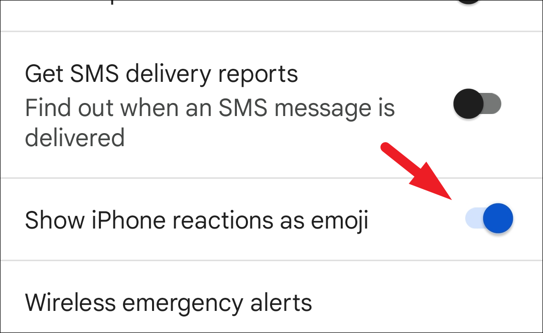 How to Enable iPhone Reactions in Messages on Android
