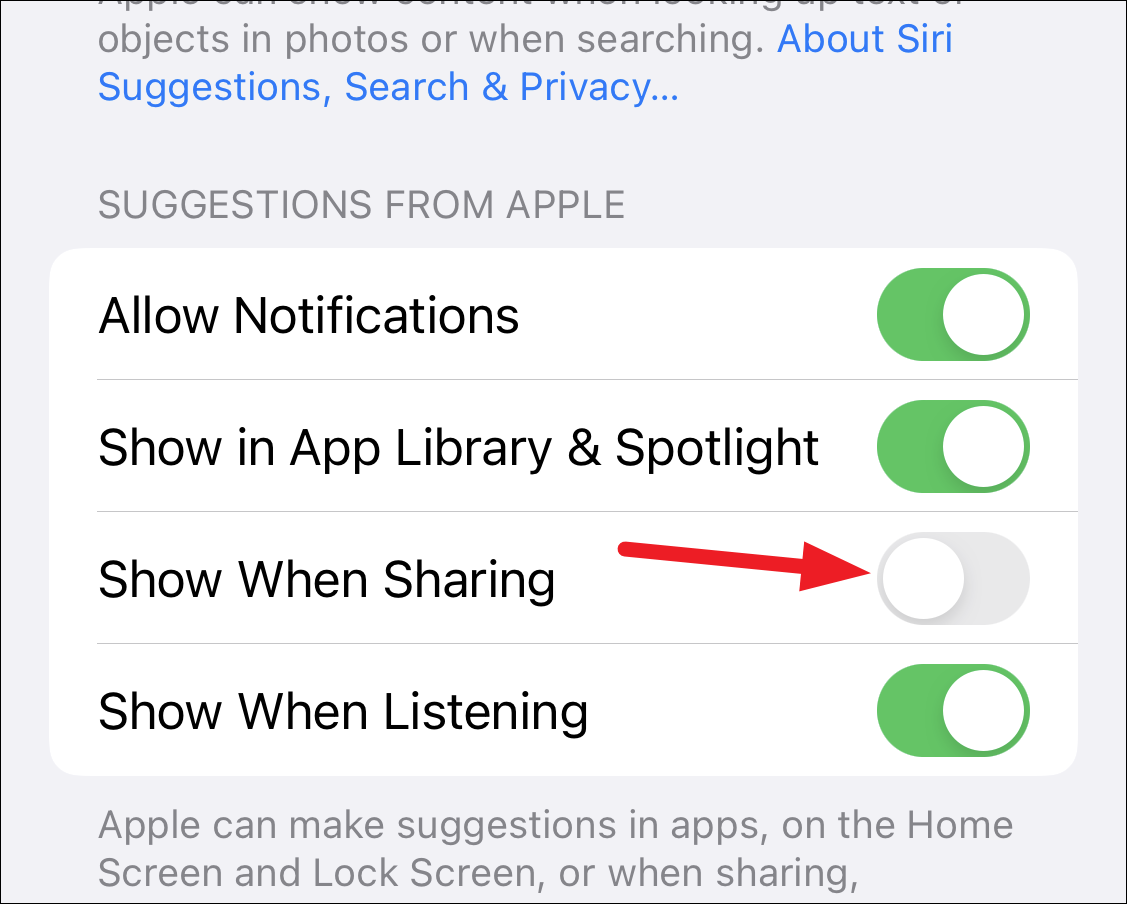 How to Clear Siri Suggestions