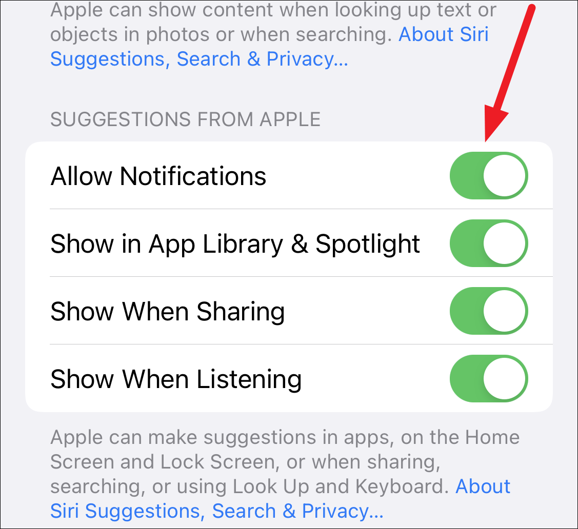 How to Clear Siri Suggestions