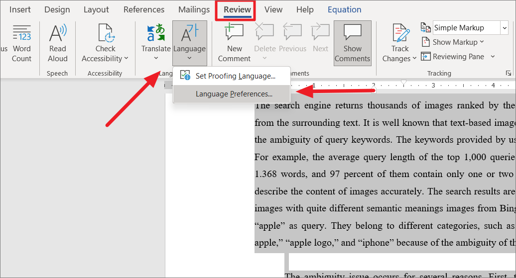 How to Fix Microsoft Word Spell Check Not Working Issue