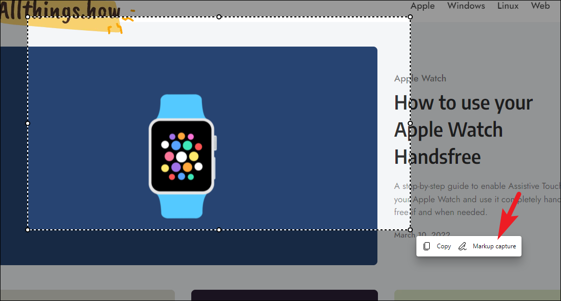 How to Take a Screenshot in Microsoft Edge