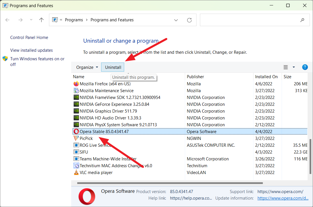 How to Uninstall Apps on Windows 11