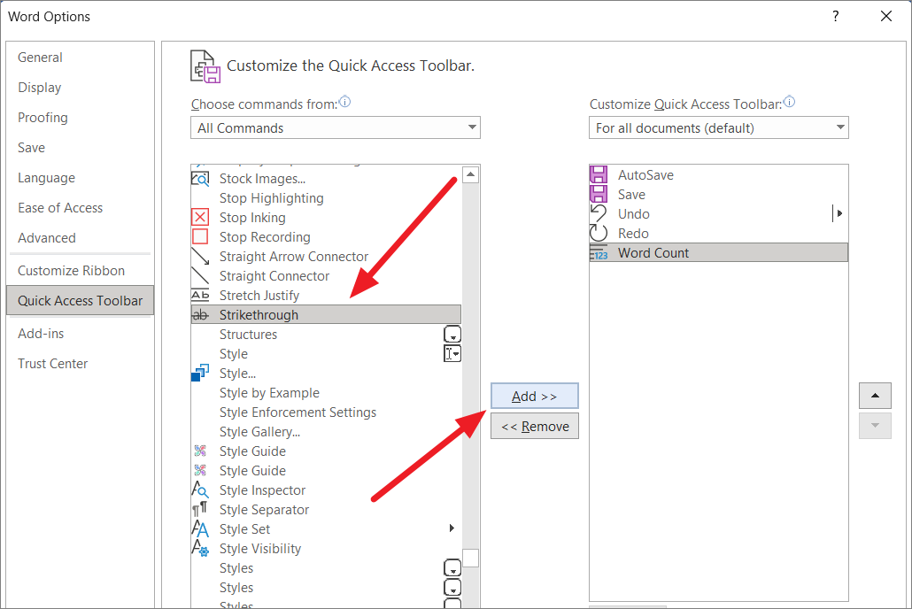 How to Use Strikethrough Shortcuts in Microsoft Word
