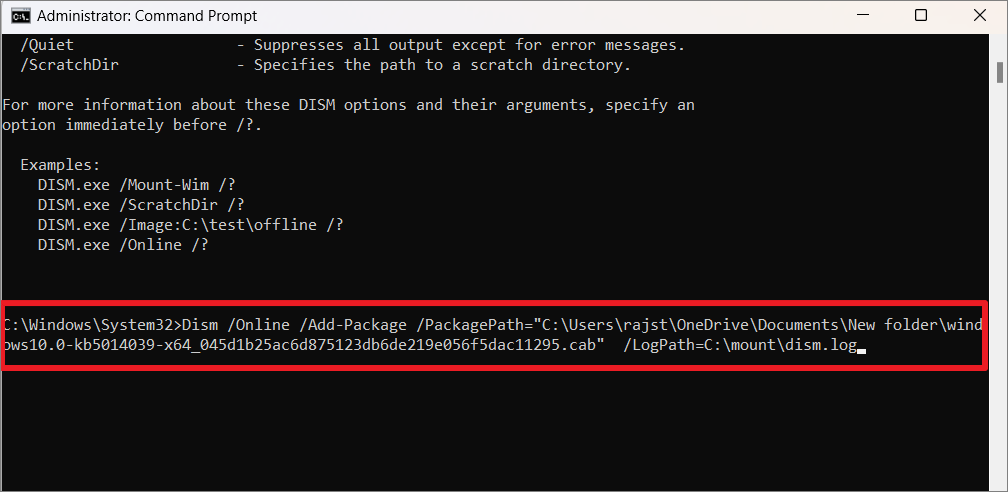 How to Use DISM Commands in Windows 11