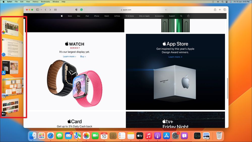 How to Use Stage Manager on Mac with macOS Ventura