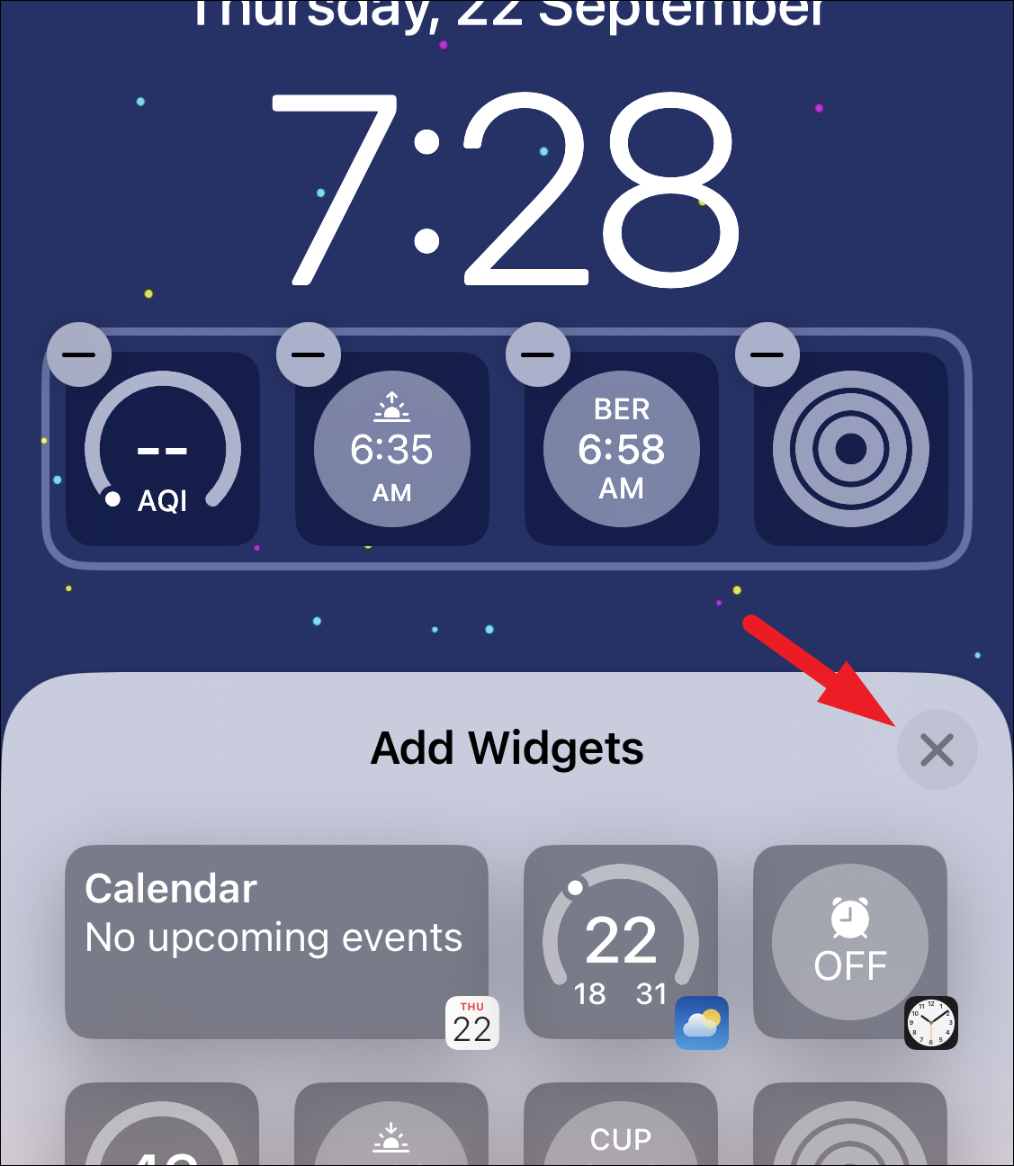 How to Change City in Clock Widget on iPhone Lock Screen