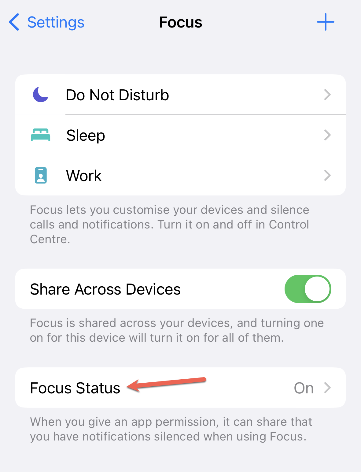 How to Show Do Not Disturb in iMessage on iPhone