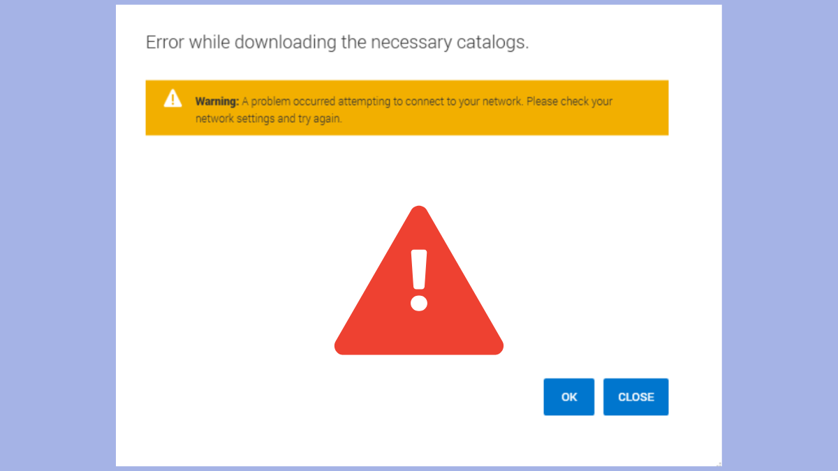 How to Fix Dell Command Update Error While Downloading the Necessary ...