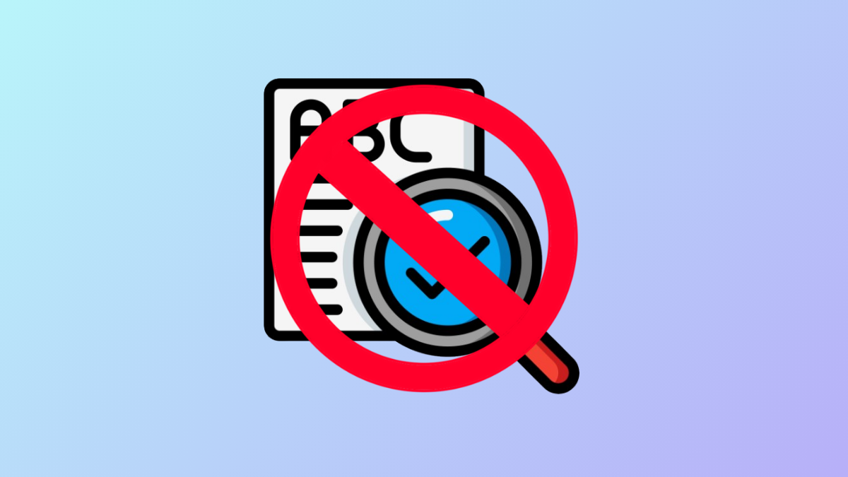 Disable Auto Correct and Spell Check in Windows 11
