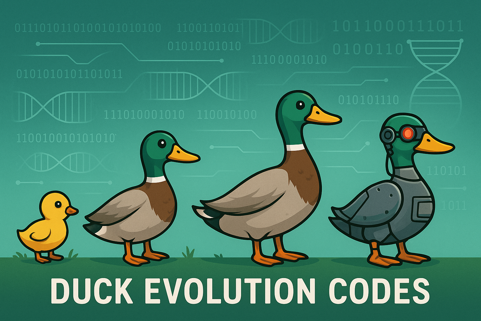 Duck Evolution Codes (September 2025) (Sept 2025): Working List and How ...