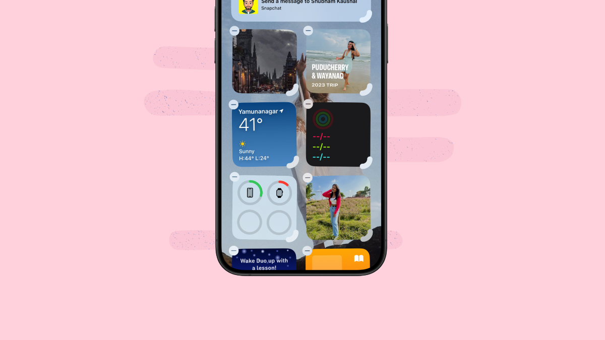 You can change widget sizes right from your iPhone Home Screen with iOS 18