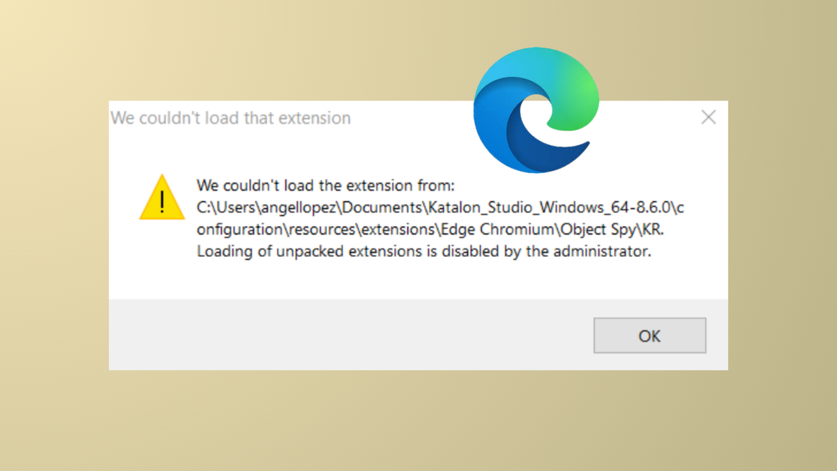 How to Fix "We Couldn't Load This Extension" Error in Microsoft Edge