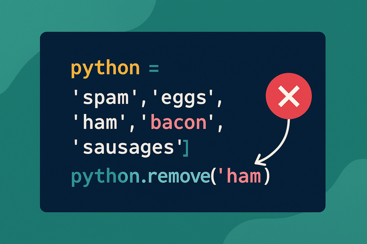 How to Remove an Item From a List in Python