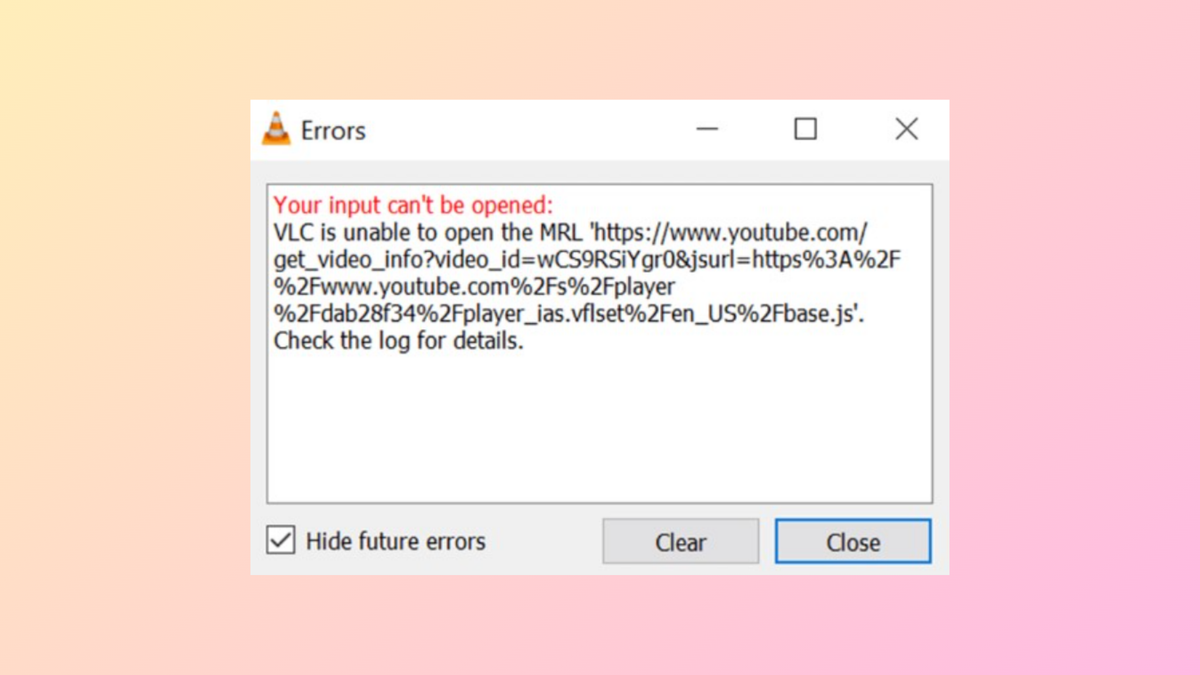 How To Fix Your Input Cant Be Opened Vlc Is Unable To Open The Mrl Error