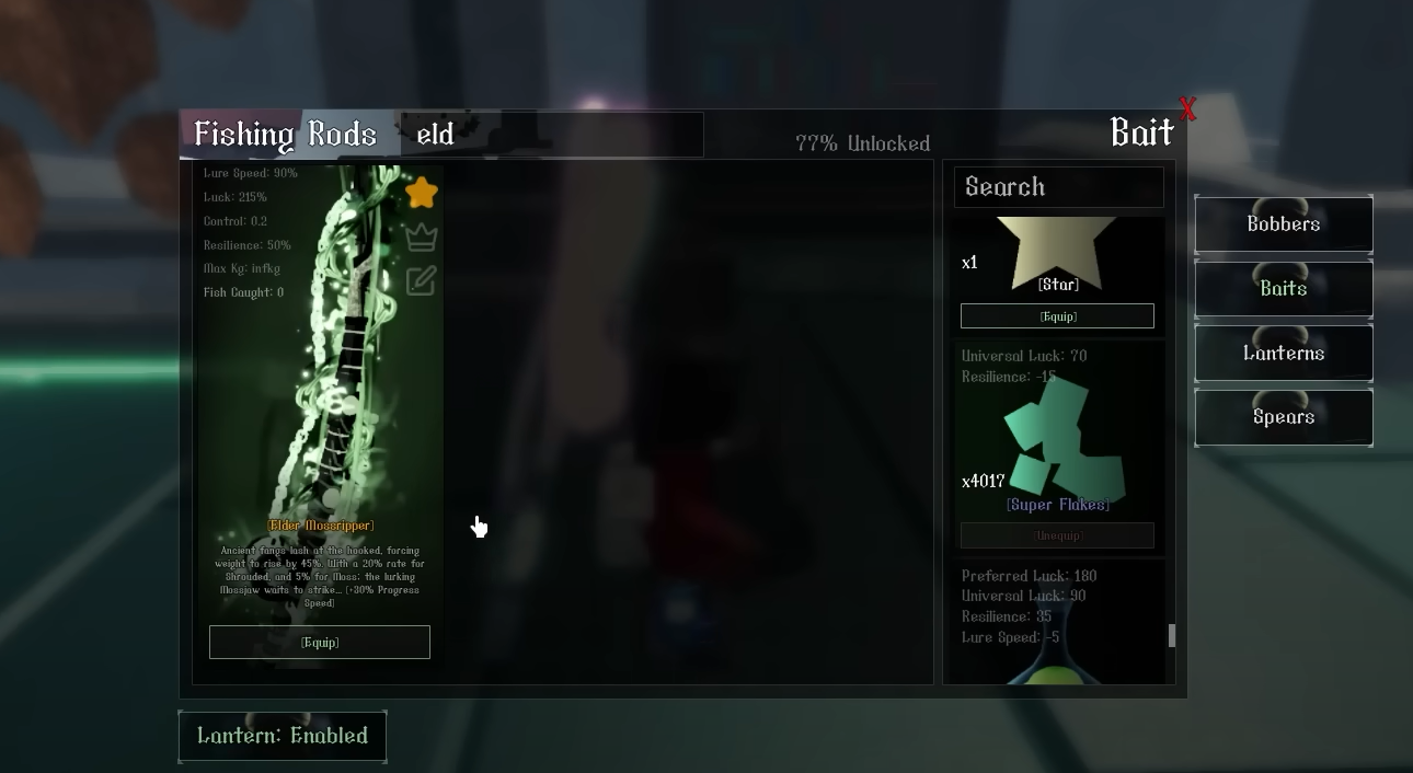 Fisch’s Elder Mossripper rod — how to craft it and use it well