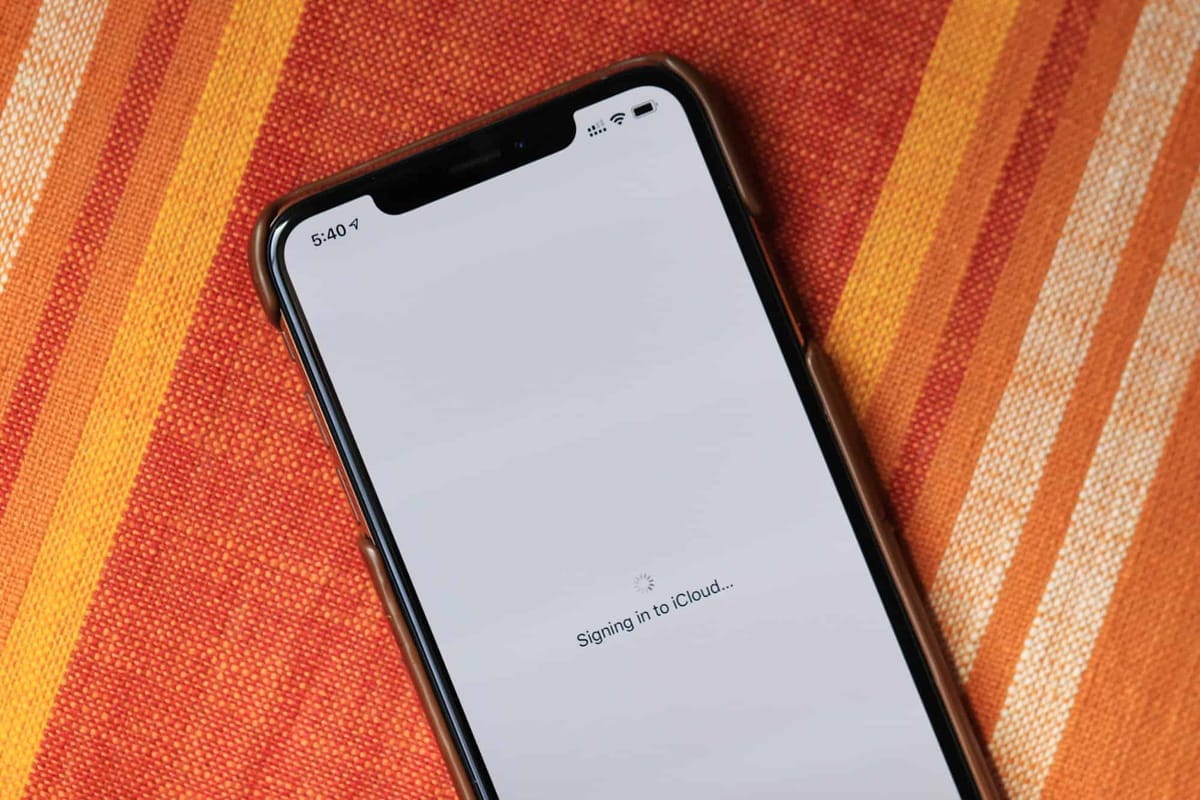 How to fix iPhone stuck at "Signing in to iCloud..."