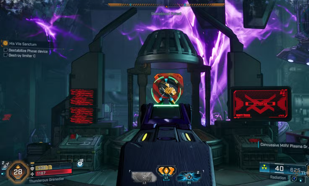 Borderlands 4 - His Vile Sanctum — route, rifts, and the Vile Lictor fight