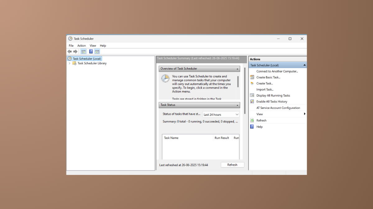 Fix Task Scheduler Not Running or Starting Programs in Windows 11