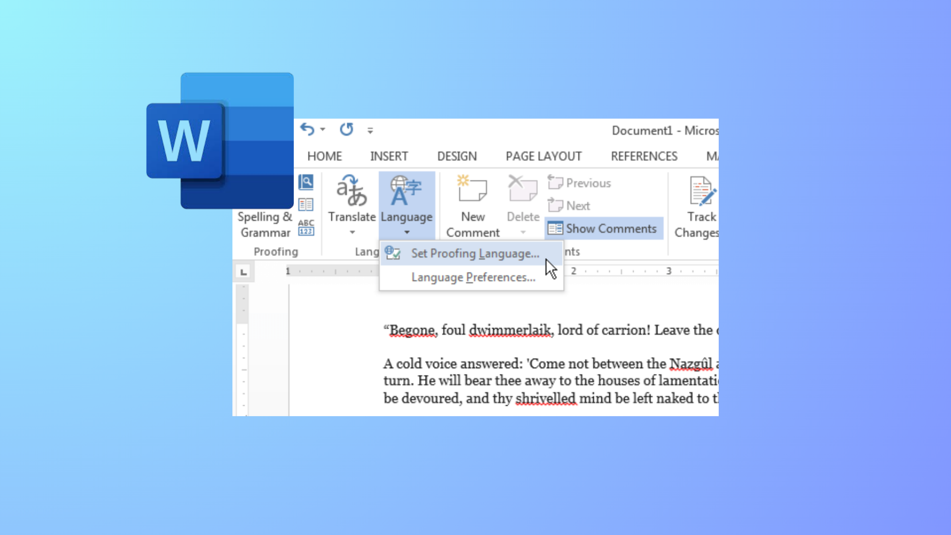 How to Change Colors of Grammar and Spelling Underlines in Microsoft Word