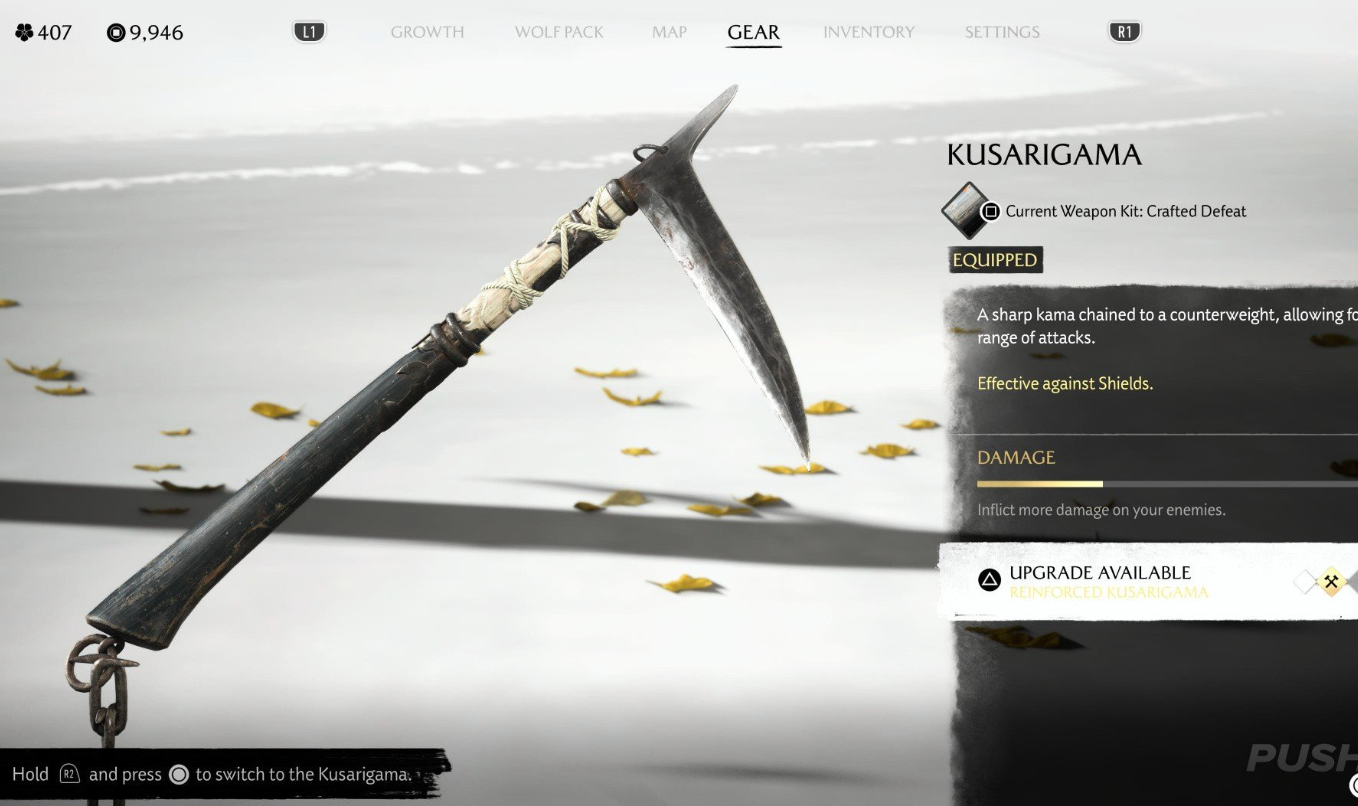 Ghost of Yotei kusarigama — how to unlock it and what it does