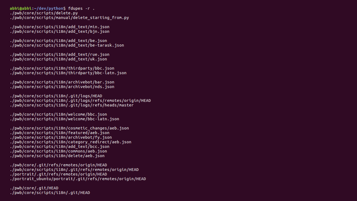 How To Find And Remove Duplicate Files In Linux Using Fdupes Command Line Tool