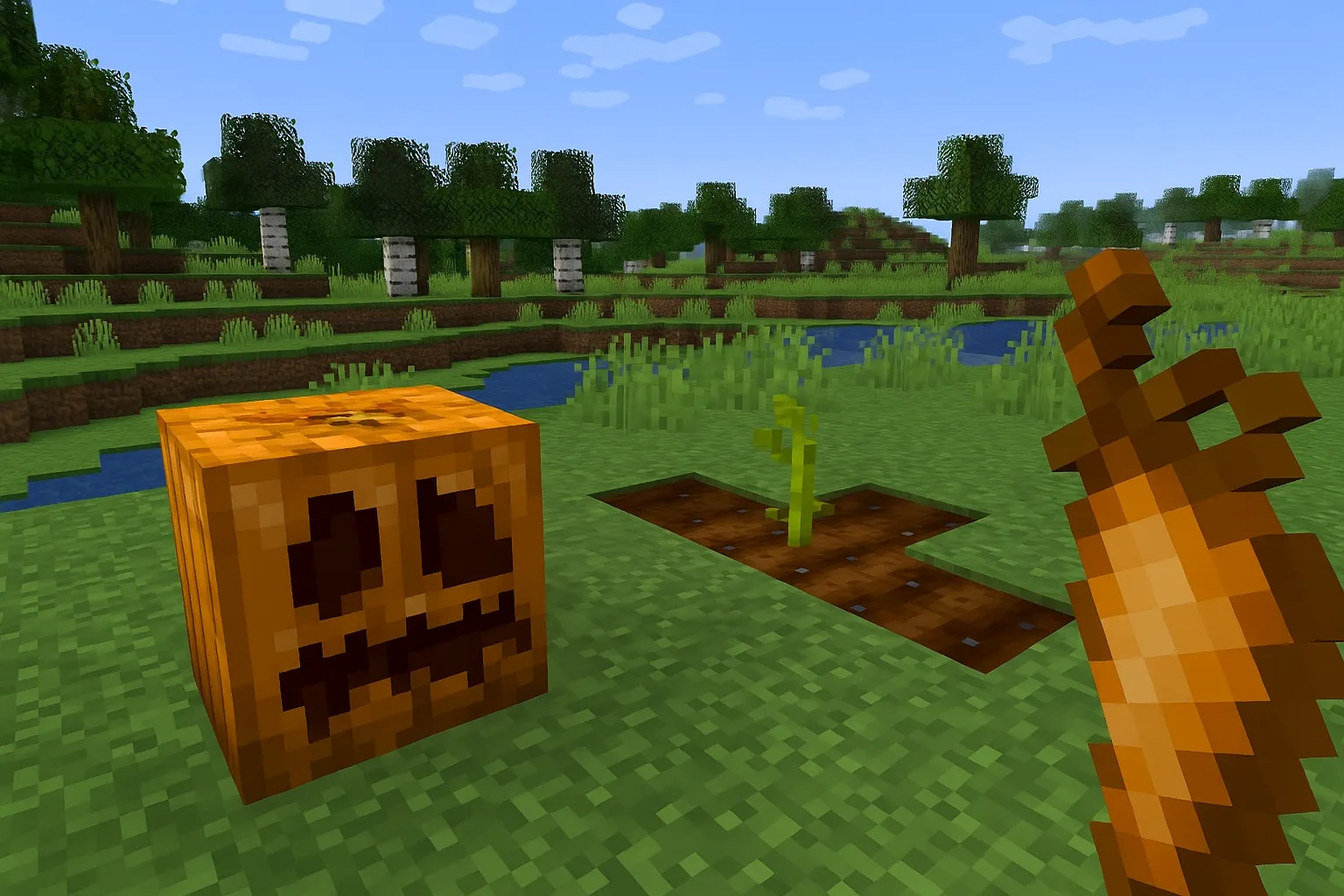How to get Pumpkin Seeds in Minecraft (Java and Bedrock)