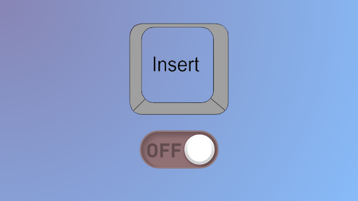 How to Turn Off Insert Key in Windows 11
