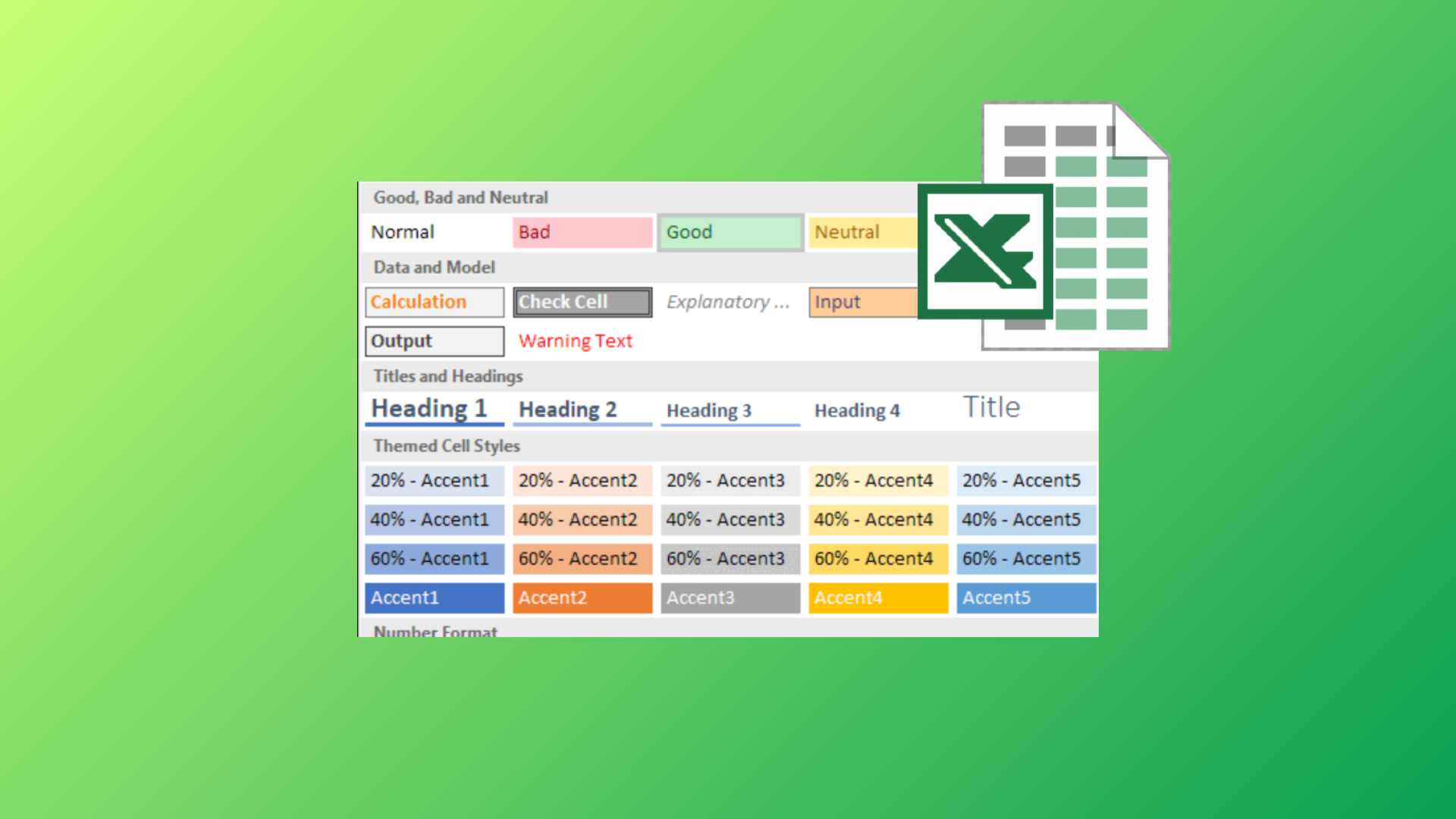 How to Use the Cell Style Feature in Microsoft Excel