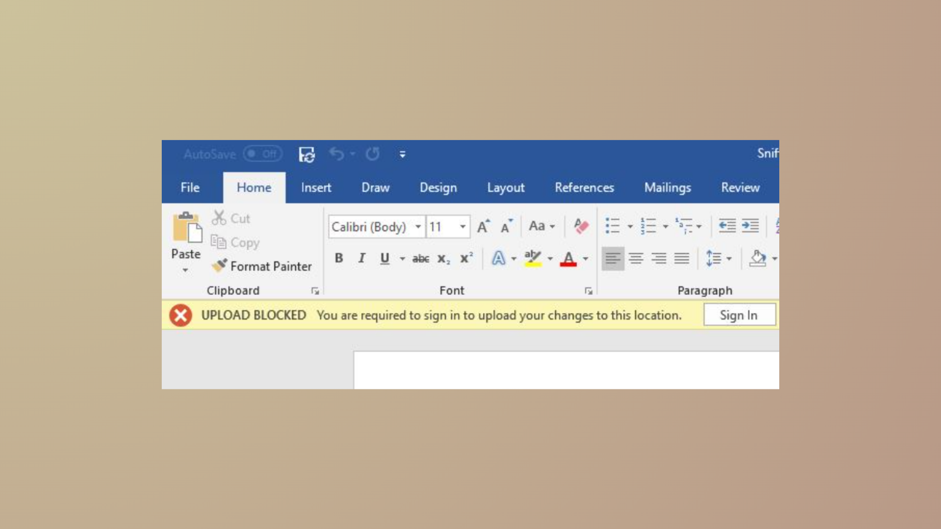 How to Fix OneDrive Upload Blocked, Sign In to Save This File, or Save ...