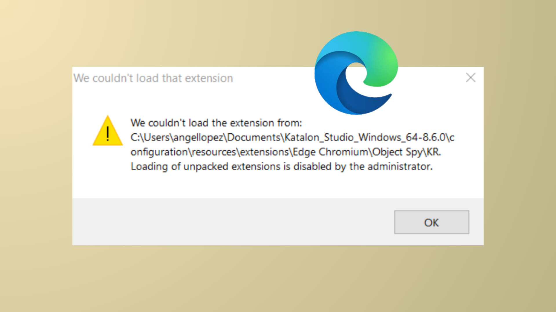 How to Fix "We Couldn't Load This Extension" Error in Microsoft Edge