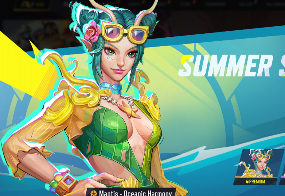 How to unlock Mantis’ Oceanic Harmony summer skin in Marvel Rivals